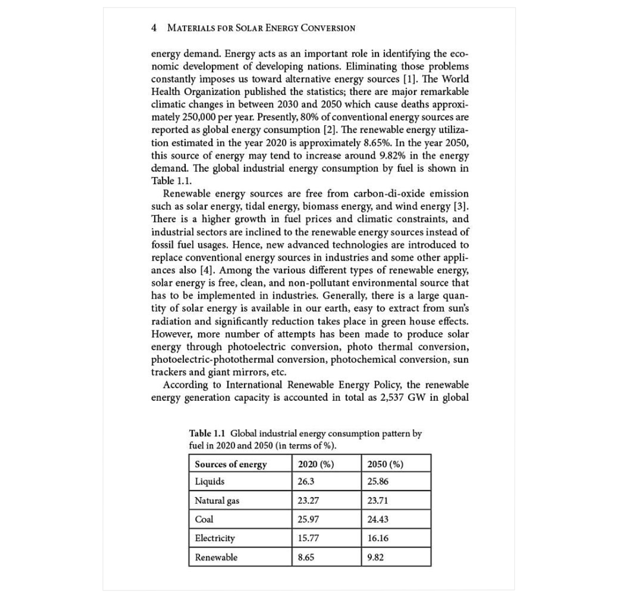Materials for Solar Energy Conversion: Materials, Methods and Applicat ...