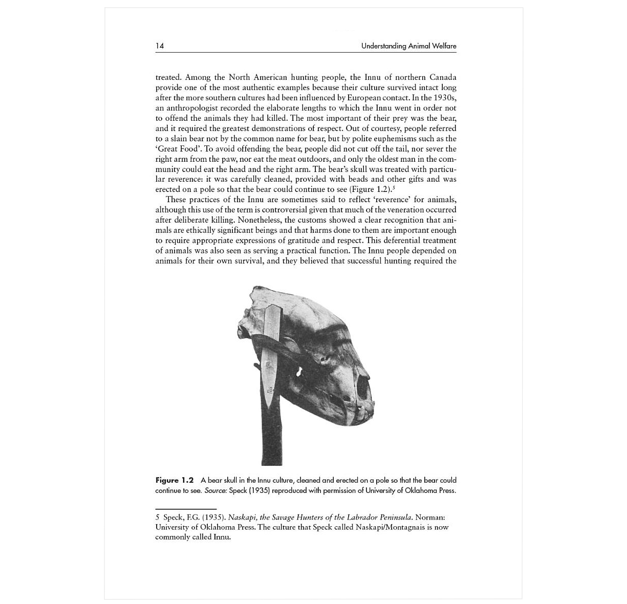 Understanding Animal Welfare: The Science in its Cultural Context (UFA ...